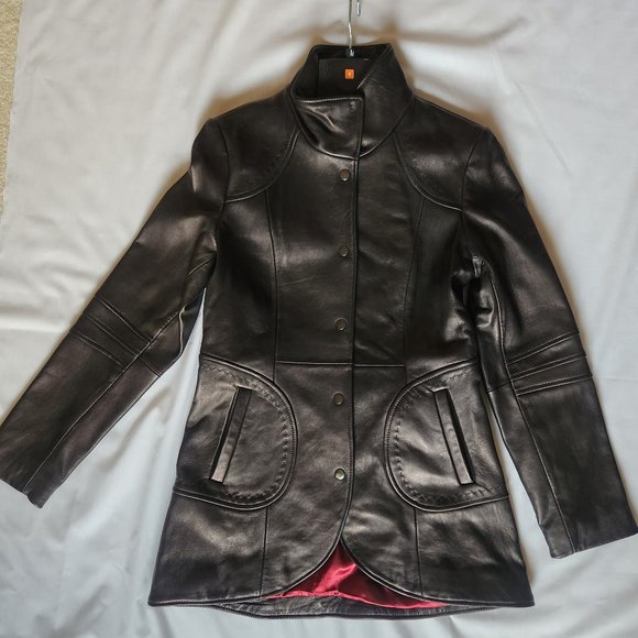 Pelle Studio | Jackets & Coats | Pelle Studio Black Leather Jacket ...